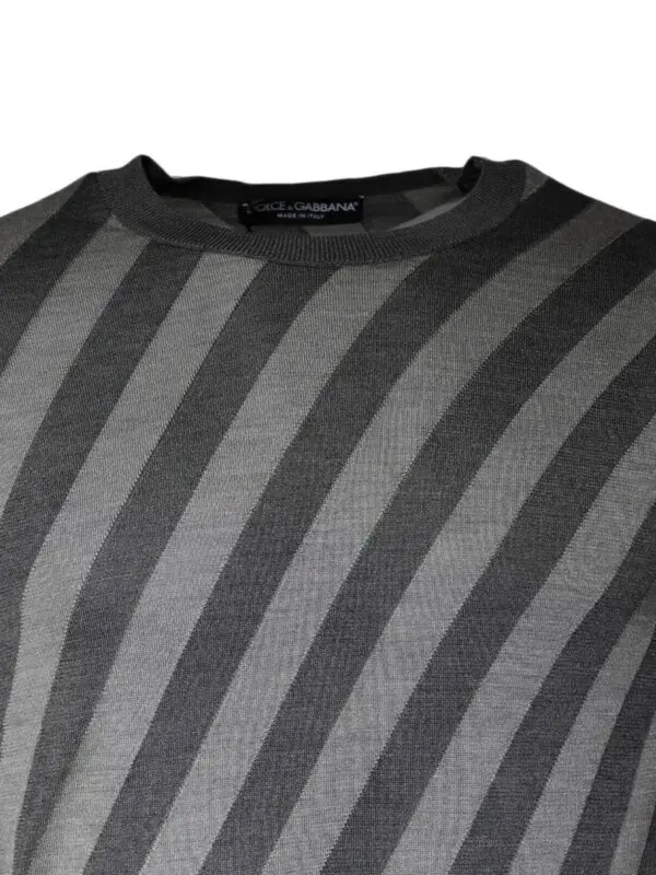 Dolce & Gabbana Diagonal-stripe Sweater