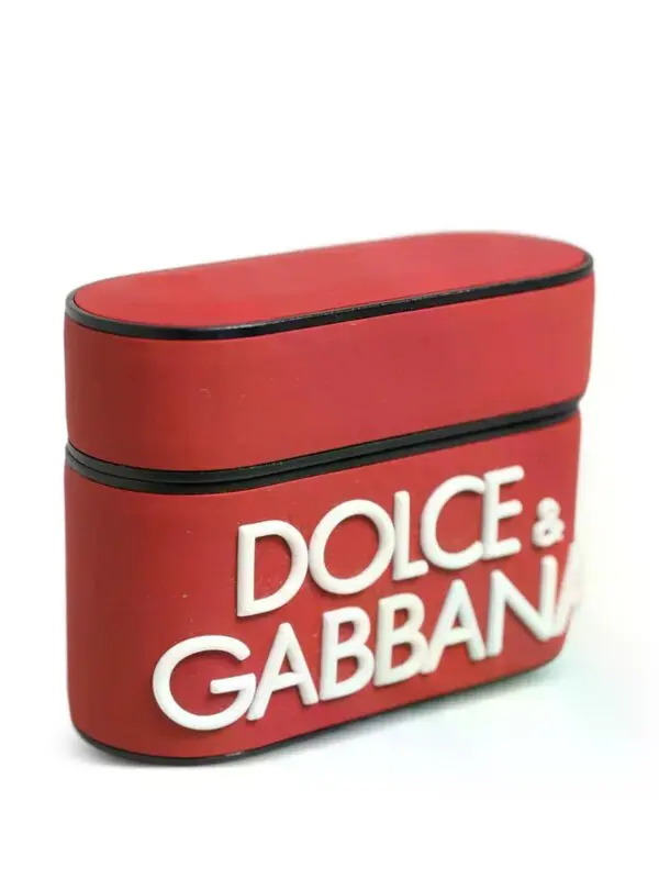 Dolce & Gabbana Embossed-logo Airpods Case