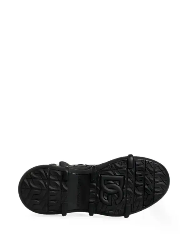 Dolce & Gabbana Quilted Brogue-detail Platform Sneakers
