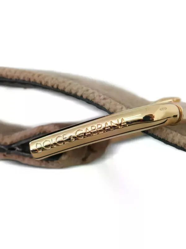 Dolce & Gabbana Velvet Buckle Belt