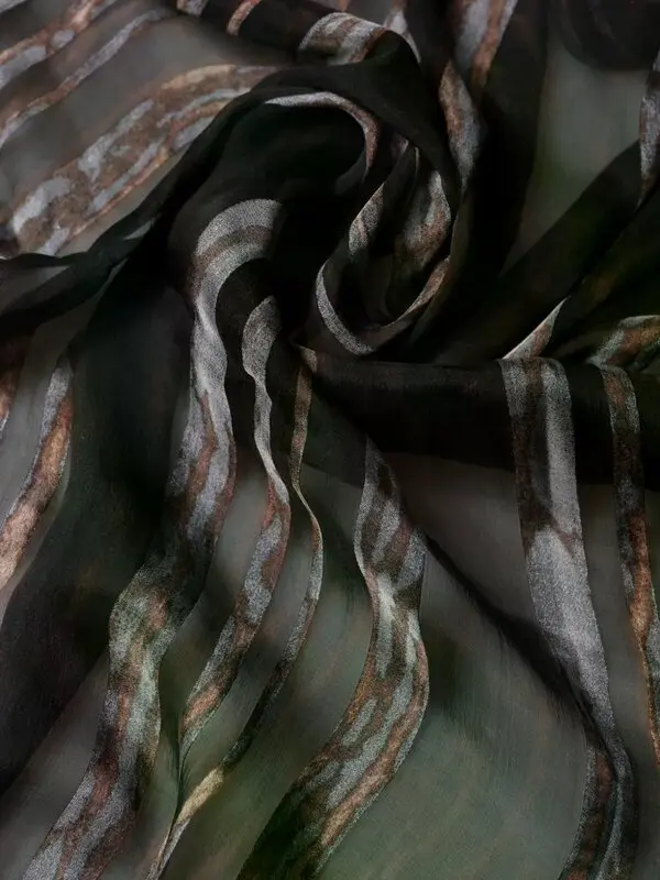 Dolce & Gabbana Striped-pattern Scarf