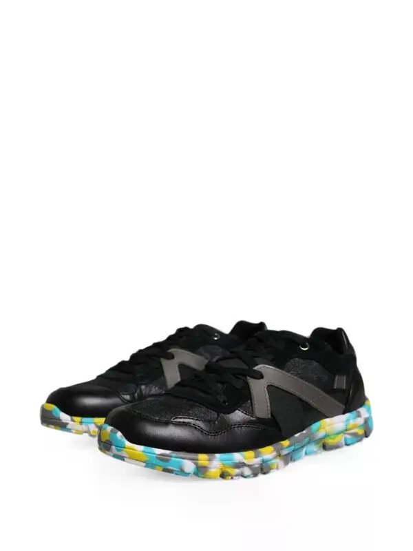 Dolce & Gabbana Portofino Panelled Lace-up Sneakers