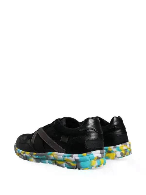 Dolce & Gabbana Portofino Panelled Lace-up Sneakers