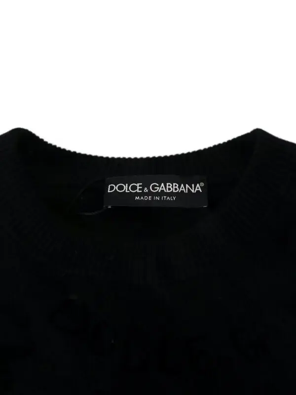 Dolce & Gabbana Graffiti-print Sweater