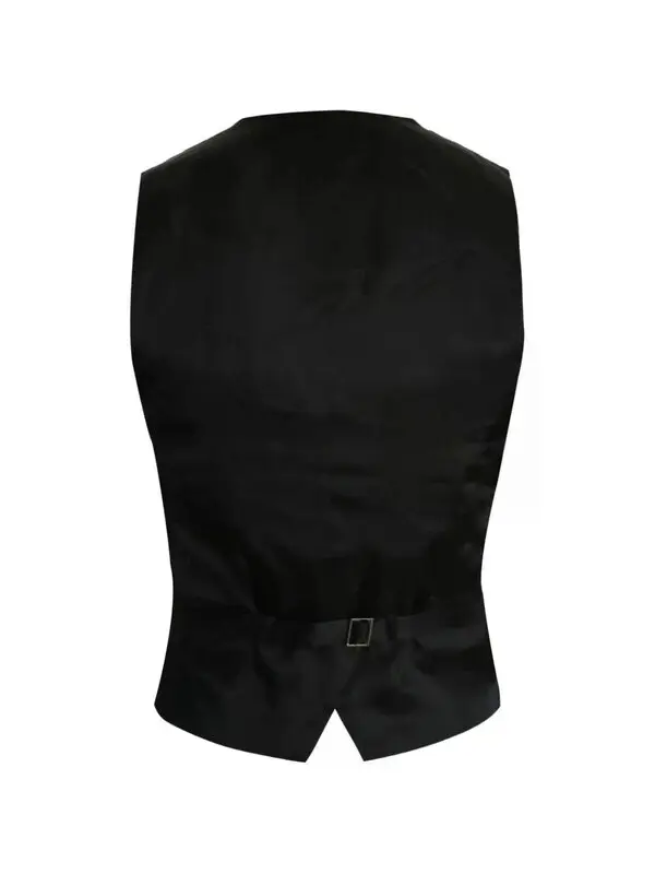 Dolce & Gabbana V-neck Pointed-hem Waistcoat