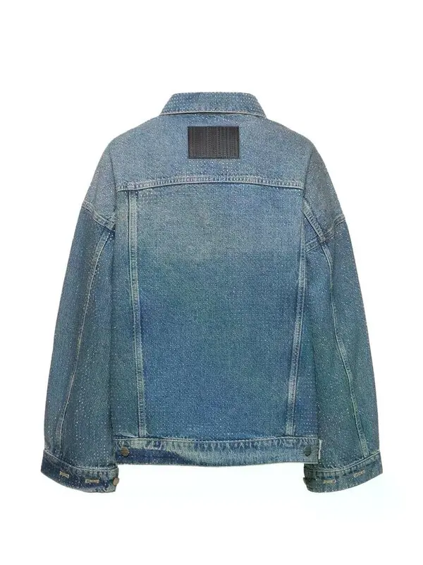 Marc Jacobs Rhinestone Embellished Denim Jacket