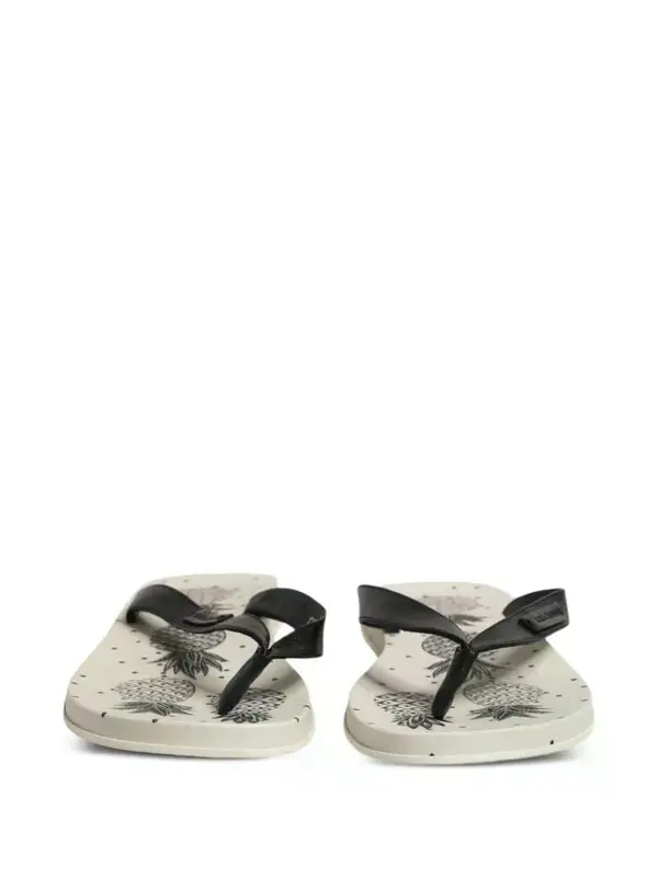 Dolce & Gabbana Pineapple-print Flip-flops