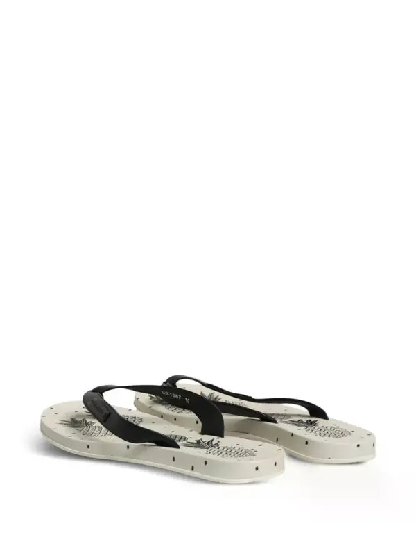 Dolce & Gabbana Pineapple-print Flip-flops