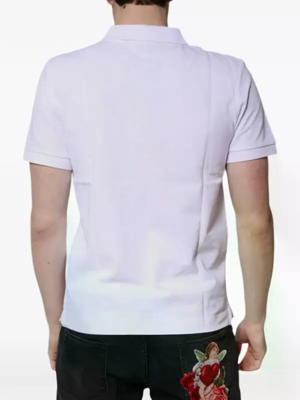 Dolce & Gabbana Logo-embroidered Polo Shirt