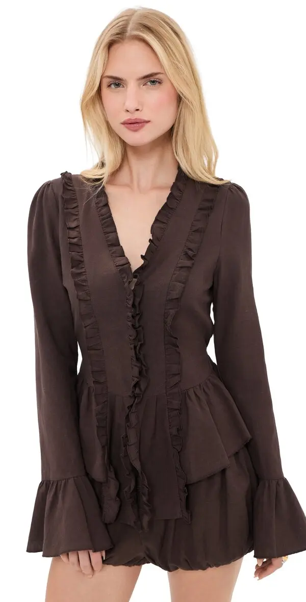 Lioness Odette Blouse - Brown