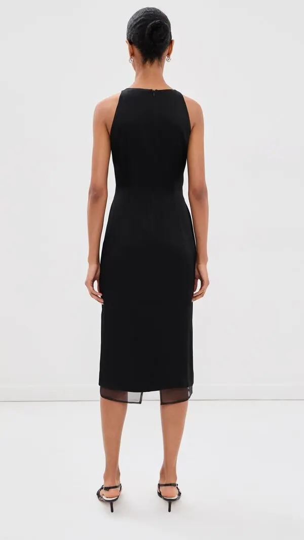 RÓHE Sarong Halter Dress