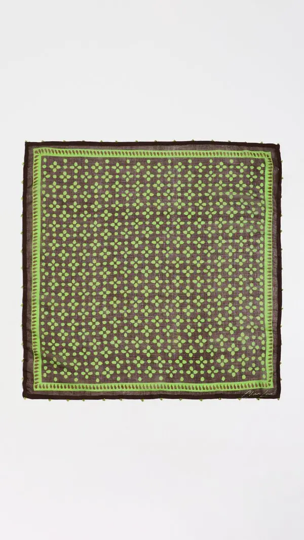 Chan Luu Beaded Floral Bandana