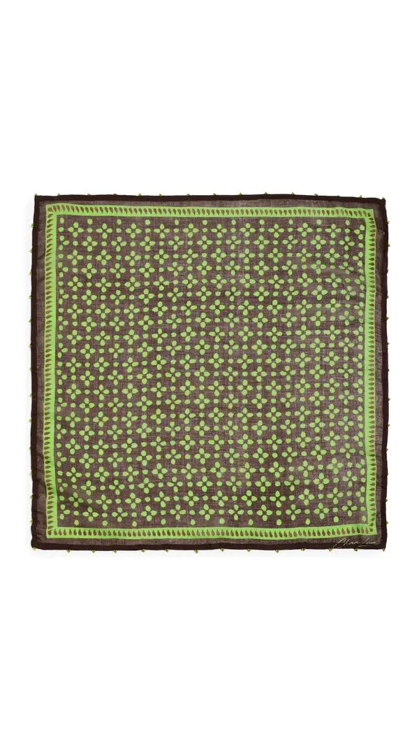 Chan Luu Beaded Floral Bandana