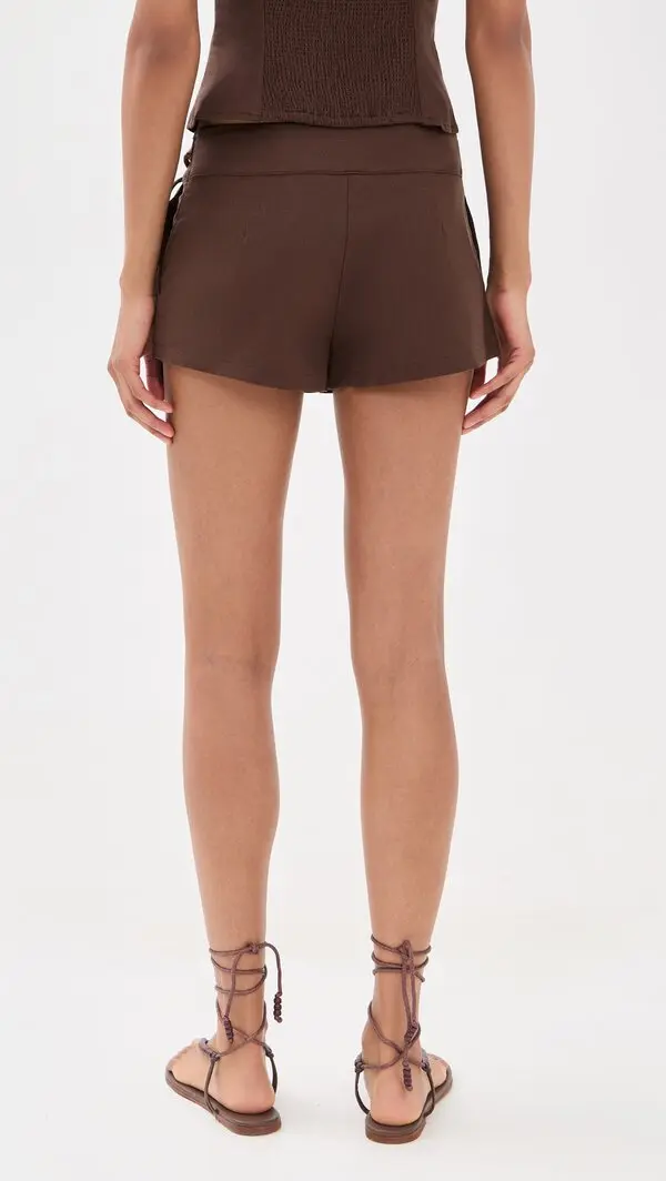 SEVEN WONDERS Hadley Tailored Bead Detail Shorts