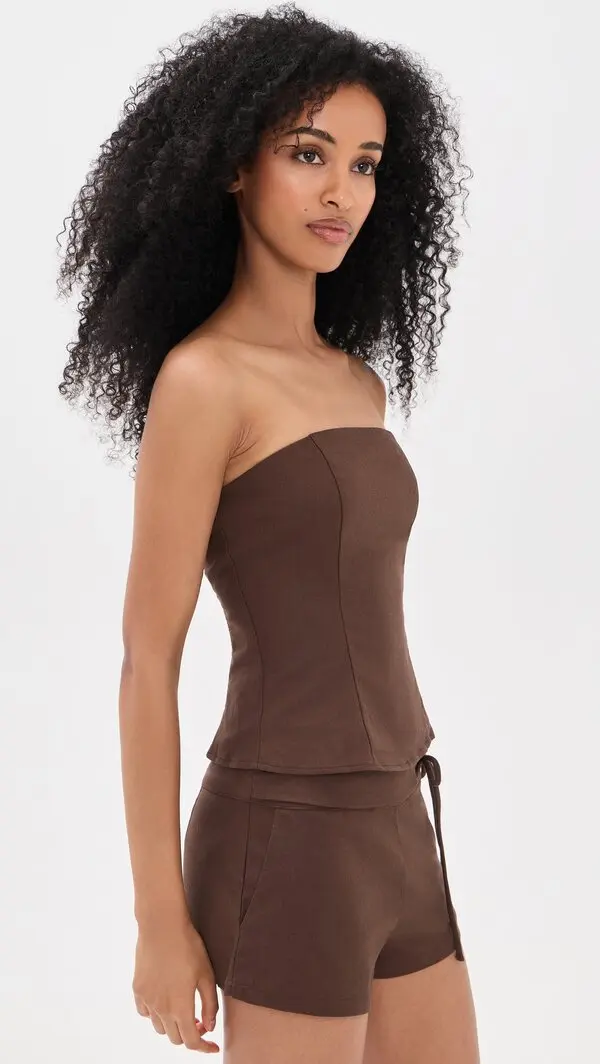 SEVEN WONDERS Rhiannon Shirred Top