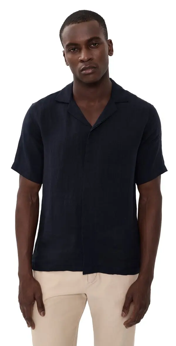 Orlebar Brown Maitan Ii Linen Shirt