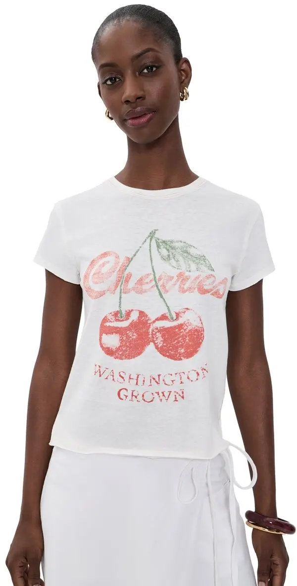 Free People Nova Graphic Tee - Cherry Combo