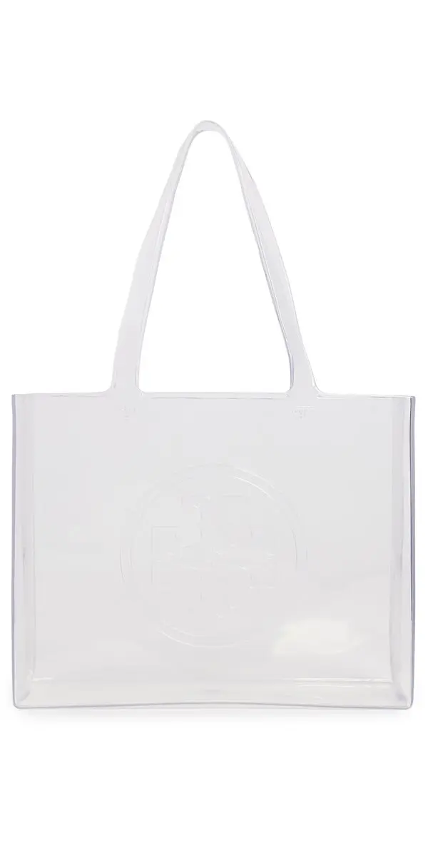Tory Burch Ella Jelly Tote - Clear