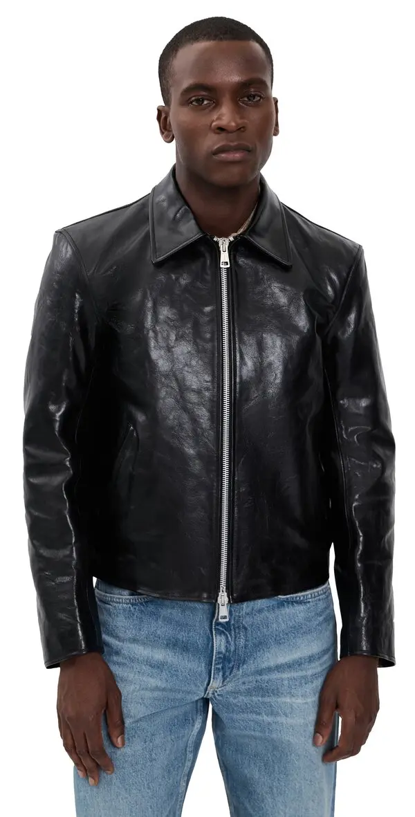 Our Legacy Leather Mini Jacket
