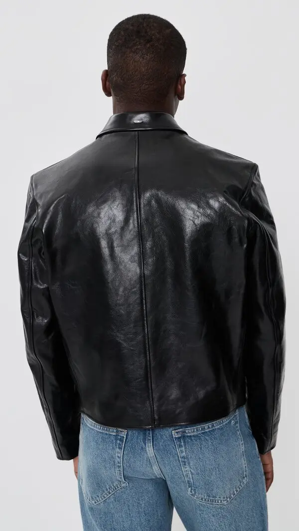 Our Legacy Leather Mini Jacket