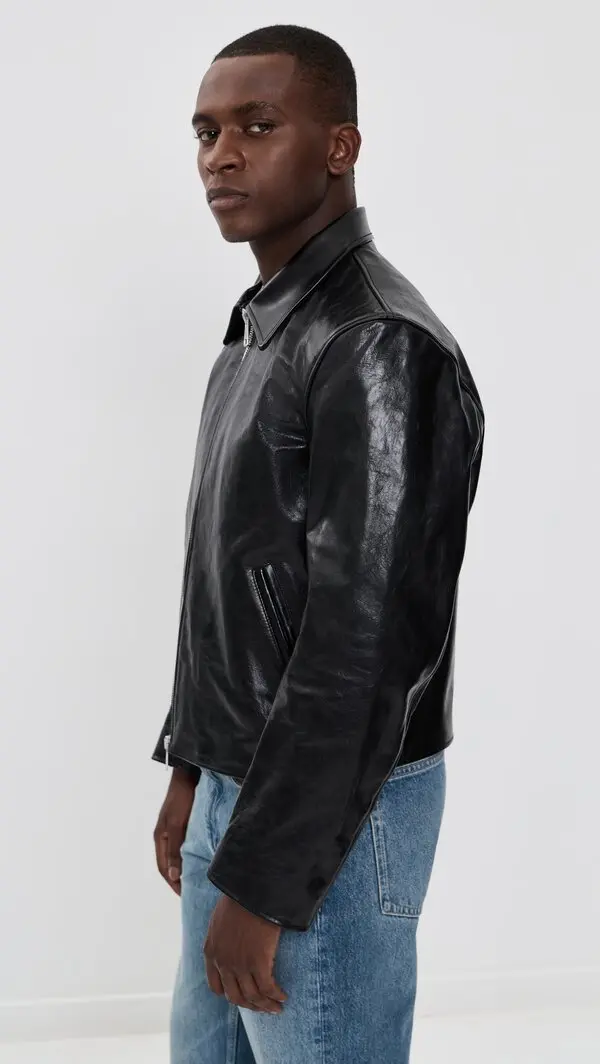 Our Legacy Leather Mini Jacket