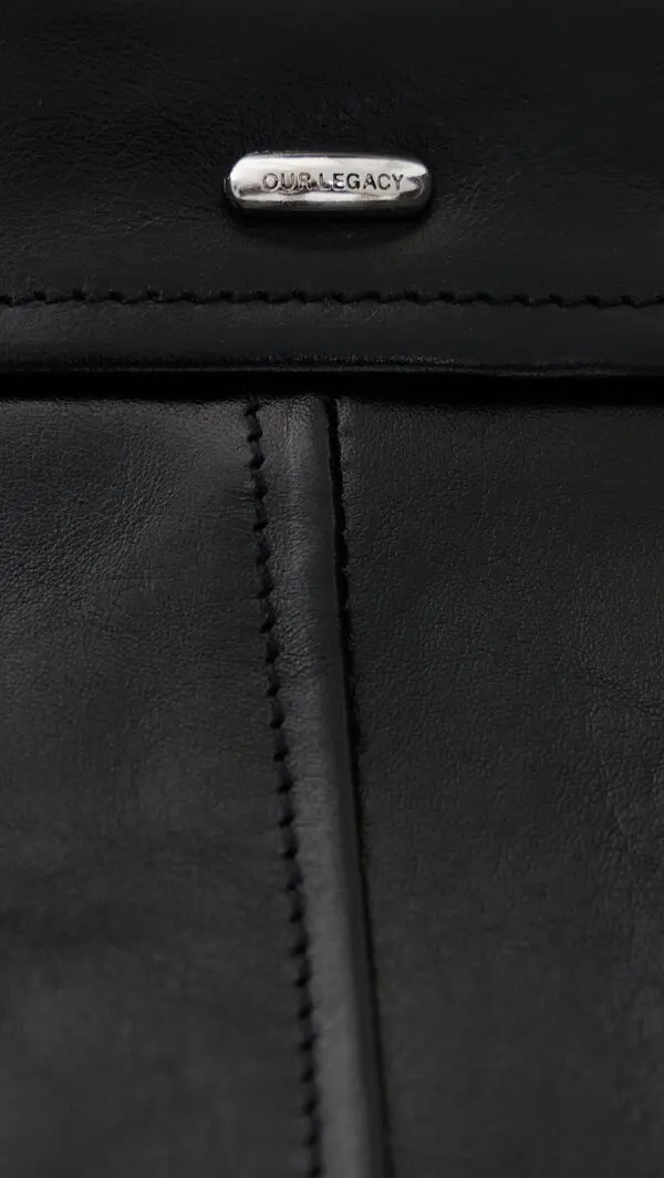 Our Legacy Leather Mini Jacket