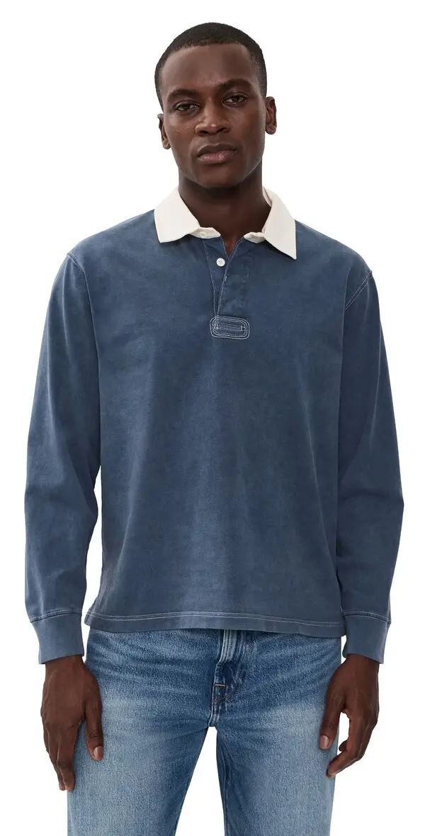 CORRIDOR Washed Rugby Shirt