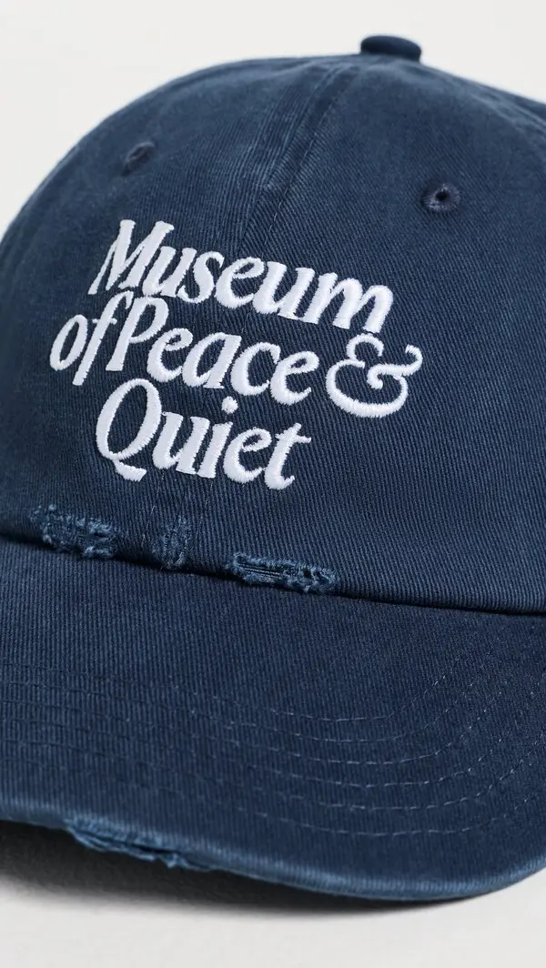 MUSEUM OF PEACE & QUIET Mid Century Distressed Dad Cap