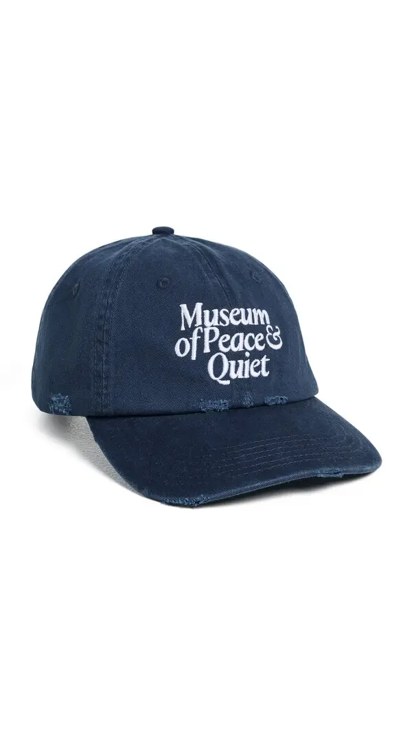 MUSEUM OF PEACE & QUIET Mid Century Distressed Dad Cap