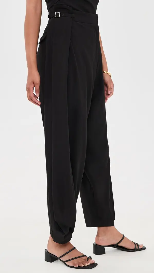 Line & Dot Cosette Pleated Twill Pants