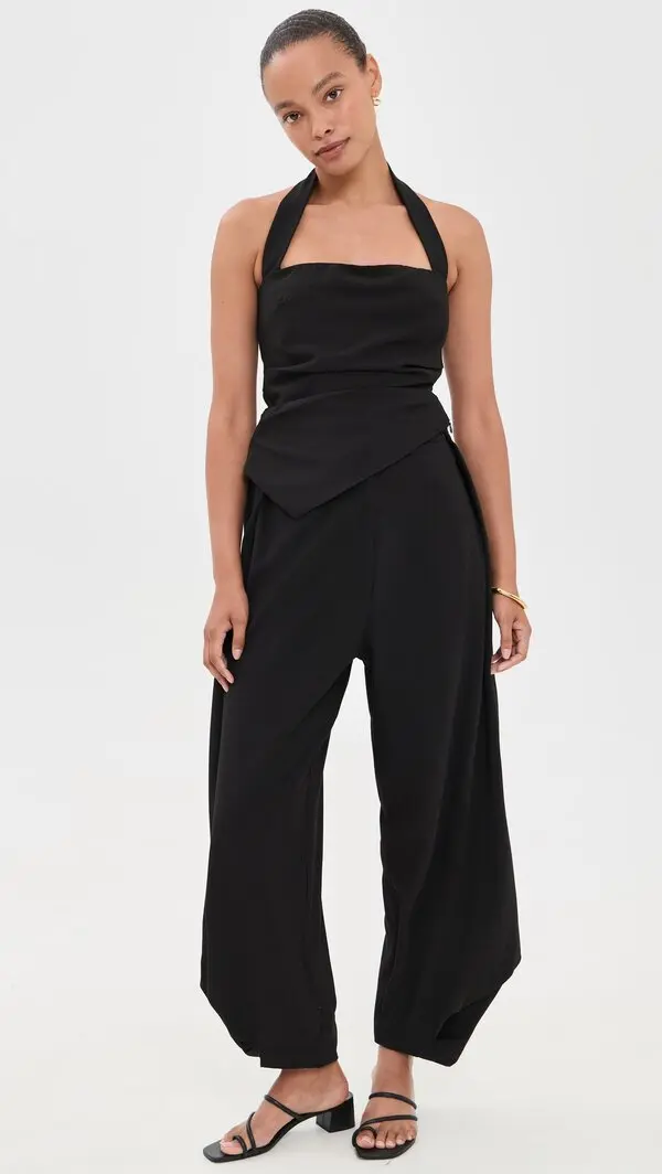 Line & Dot Cosette Pleated Twill Pants