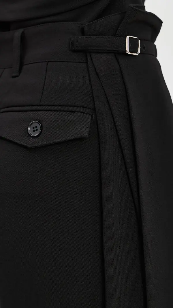 Line & Dot Cosette Pleated Twill Pants