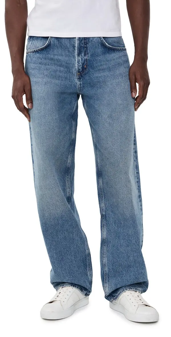 AGOLDE Fusion Low Slung Tapered Fit Jeans - Friction