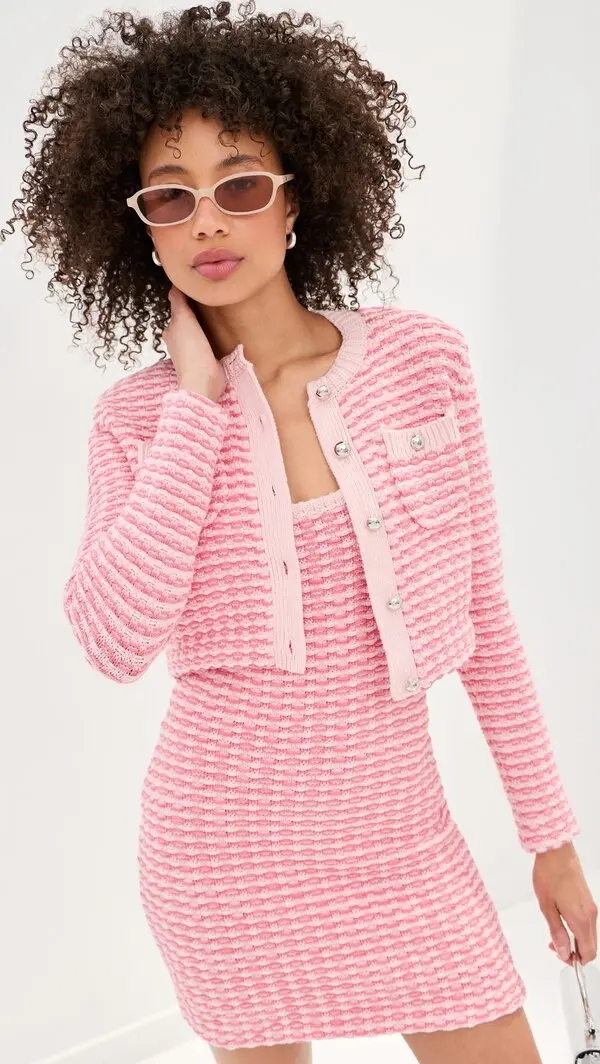 LE BOP Laila Cardigan - Pink