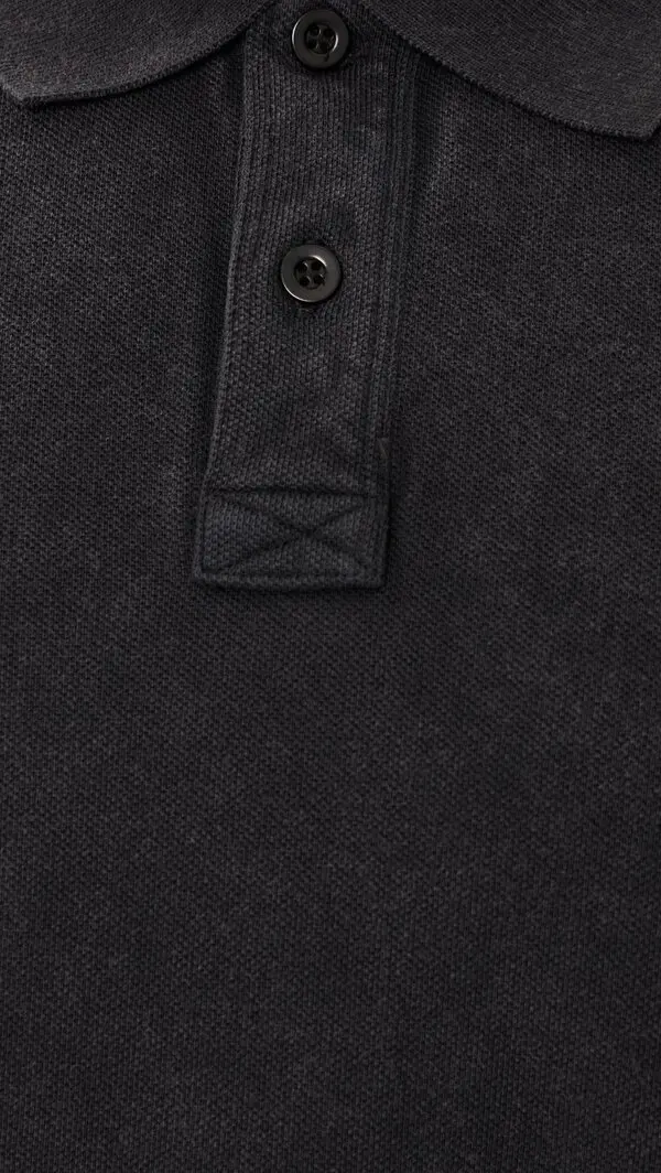 CORRIDOR Washed Pique Polo Top