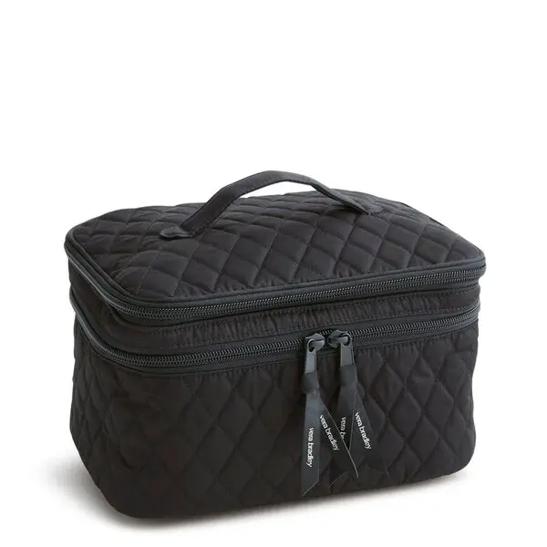 VERA BRADLEY Brush Up Cosmetic Case In Moonless Night - Black