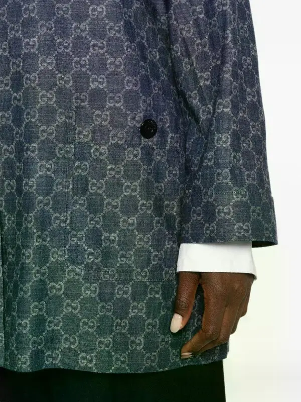 Gucci Gg Supreme Denim Jacket