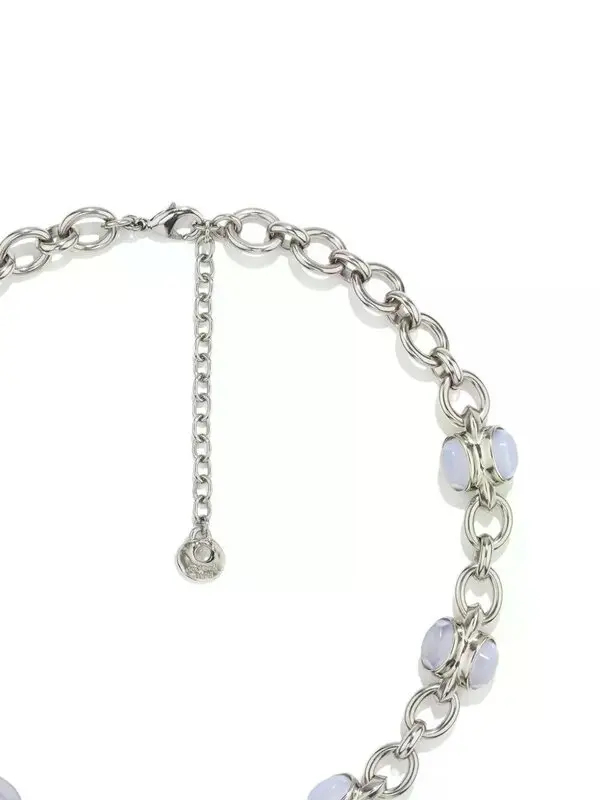 GOOSSENS Chalcedony Necklace - Silver