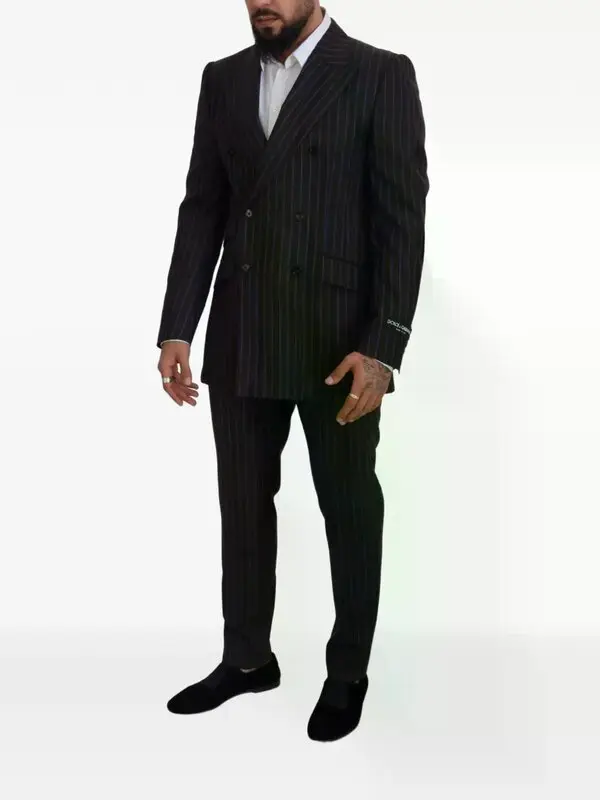 Dolce & Gabbana Double-breasted Pinstripe Suit