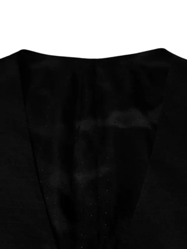 Dolce & Gabbana Textured-finish Wool Waistcoat
