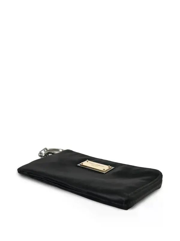 Dolce & Gabbana Logo-plaque Keyring Pouch