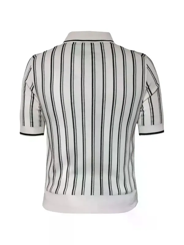 Dolce & Gabbana Vertical-stripe Polo Shirt