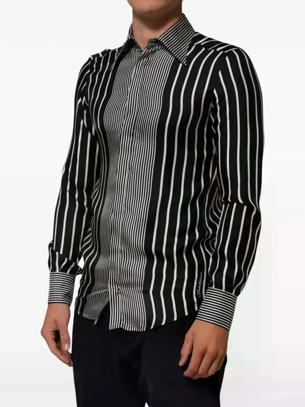 Dolce & Gabbana Martini Striped Shirt