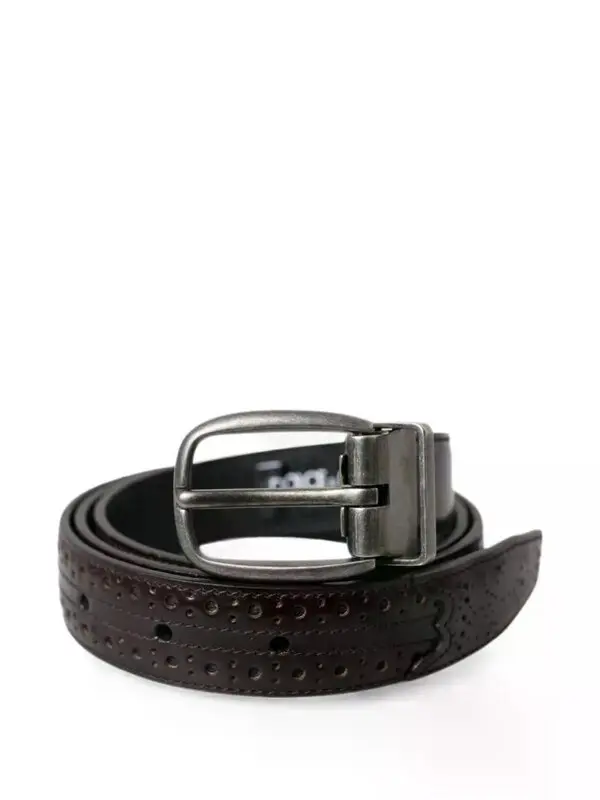 Dolce & Gabbana Perforated-design Belt