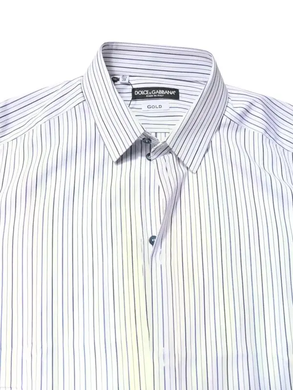 Dolce & Gabbana Striped Cotton Shirt