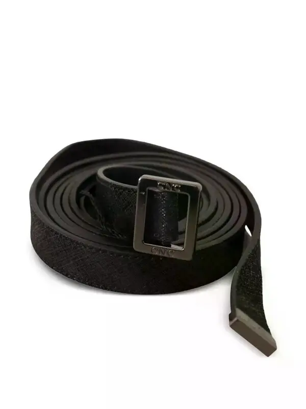 Costume National Saffiano-effect Leather Belt