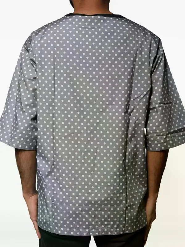 Dolce & Gabbana Polka Dot-print Pin-up Graphic T-shirt
