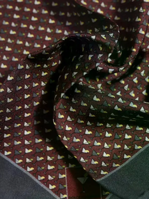 Dolce & Gabbana Cocktail-print Silk Pocket Square
