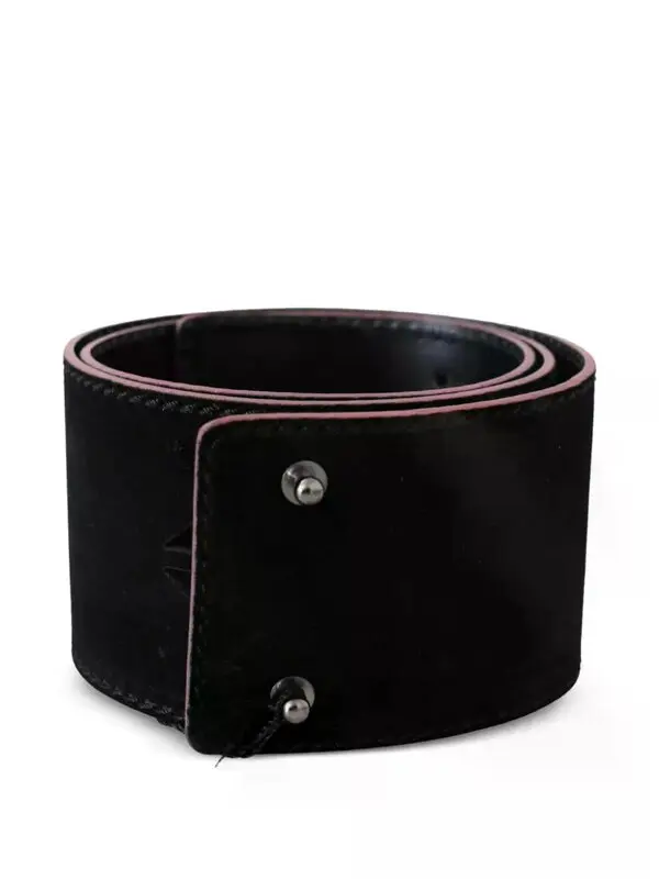 Costume National Laser-cut Studded Belt