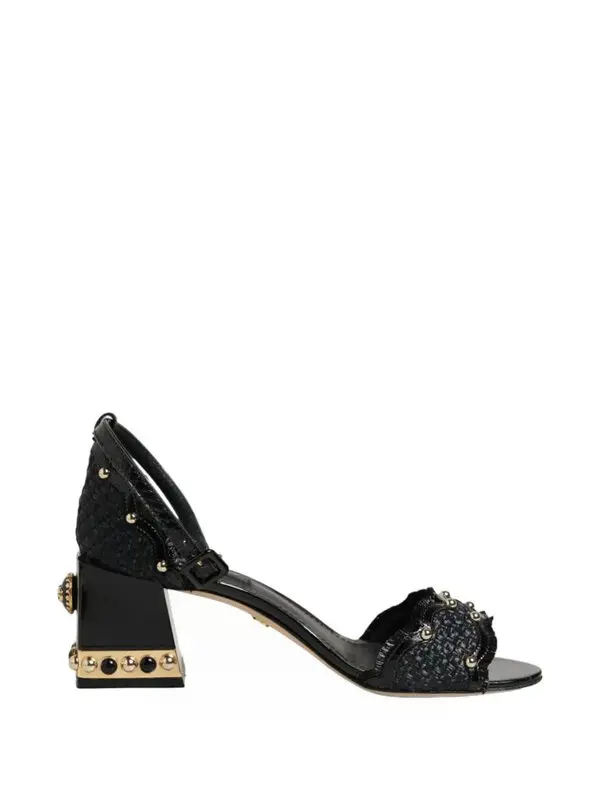Dolce & Gabbana Studded Block-heel Sandals